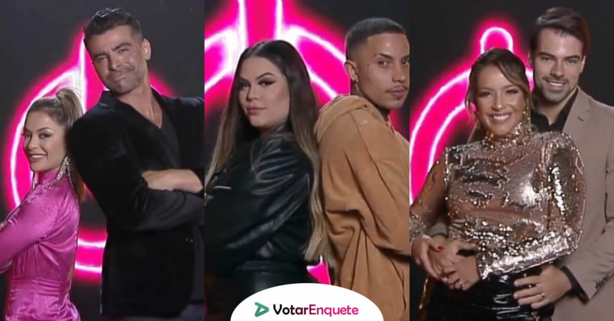 Li e JP x Mari e Matheus x Renata e Leandro: Quem você quer que fique no Power Couple 5? Vem ...